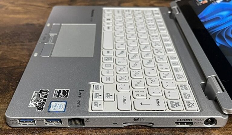 Let’s note CF-RZ5 実機レビュー、中古購入も快適動作、 Surface Go 初代やUMPCよりも実用的 | Win And ...