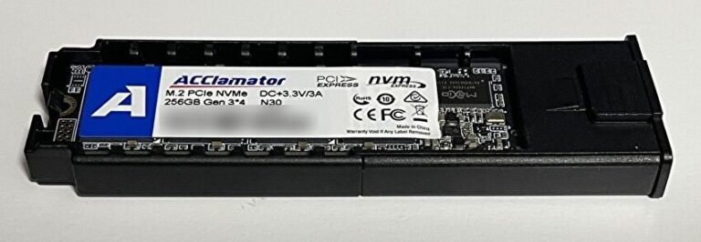 ThinkPad X280のM.2 SATA SSDをPCIe SSDに換装、増設した2242サイズとのPCIe SSD デュアル化 ...