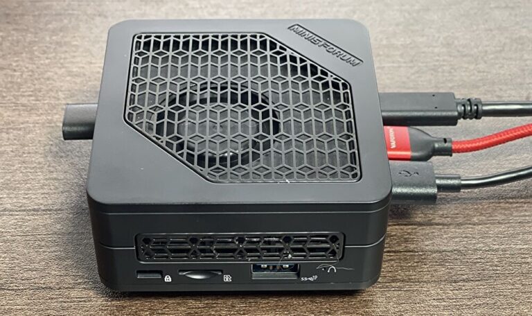 MINISFORUM EM680 実機レビュー、超小型ながらも AMD Ryzen 7 6800Uによりキビキビと動作、ファン音量も大きくなく ...