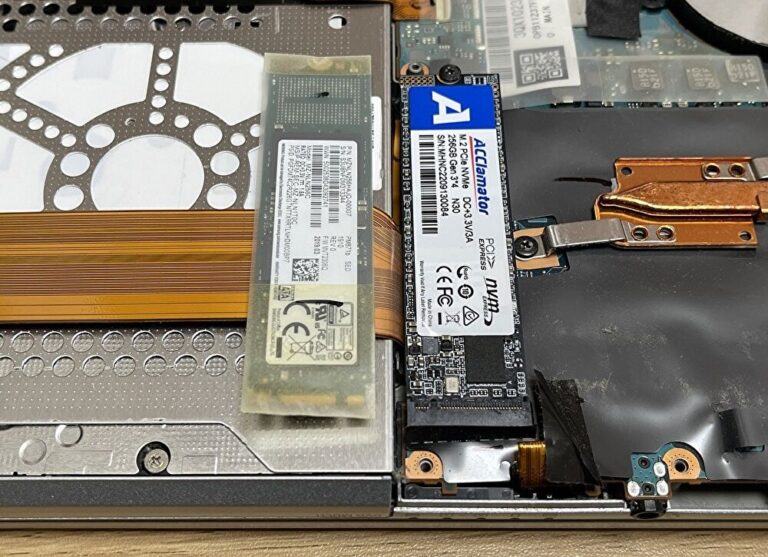 Let’s note CF-SV7を分解、PCIe SSDへの換装プロセスと内部の構成 | Win And I net