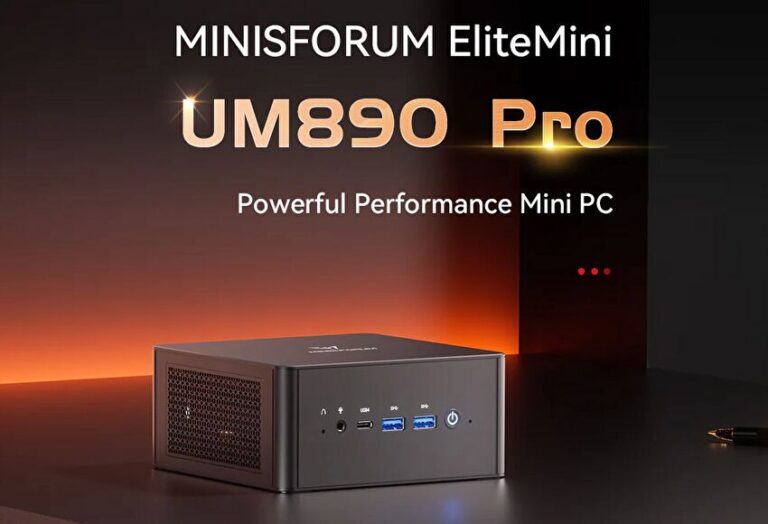 MINISFORUM UM890 Pro、Ryzen 9 8945HSを搭載のミニPCがリリース。ハイエンドな構成に、USB4 と ...