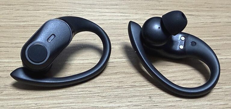 GOLREX T59 実機レビュー、インイヤー耳掛け式 Bluetooth イヤホン、ワイヤレス充電対応にして 2,549円と低価格 ...